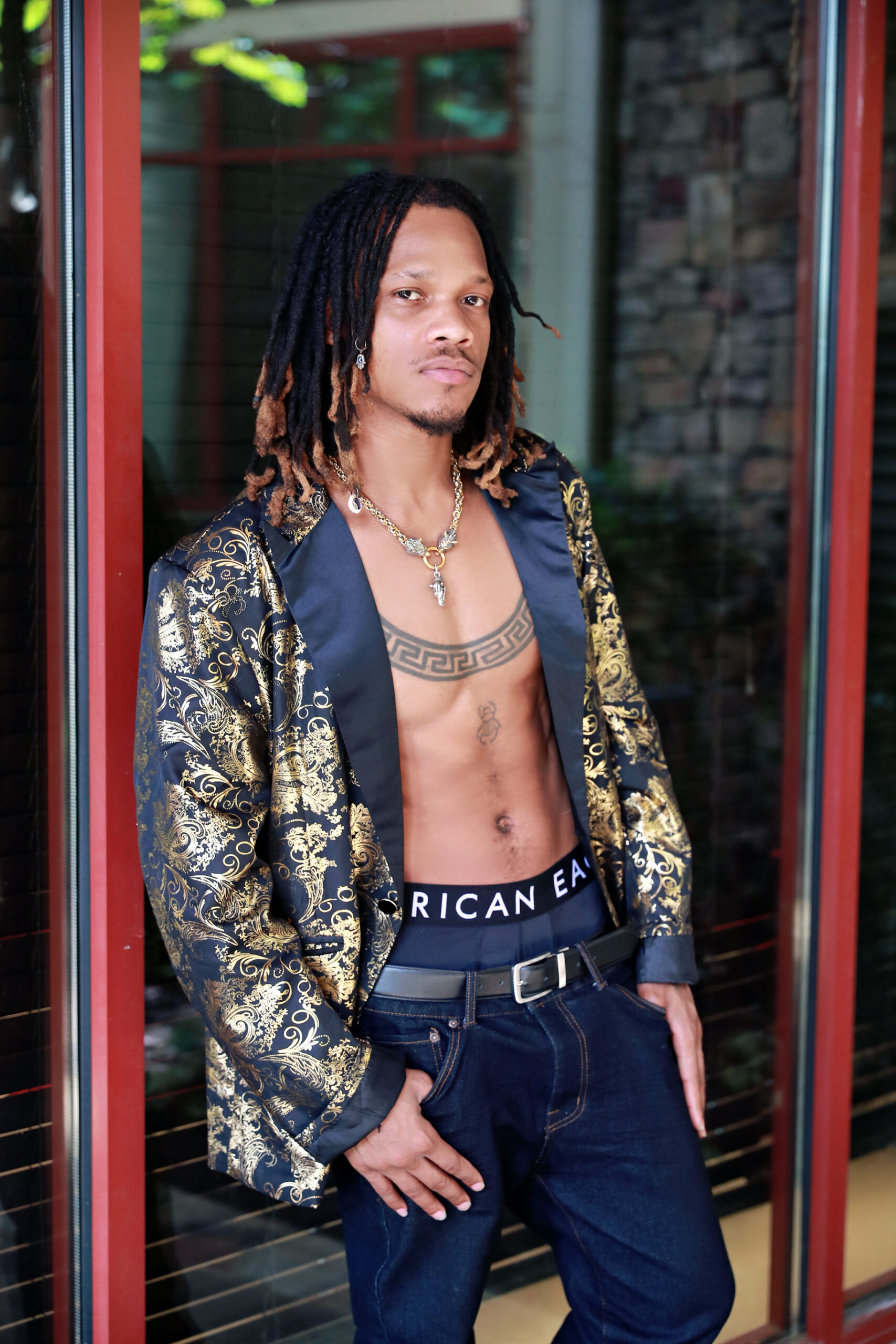 For fashion model John Joseph, clothes are part of the story ...
