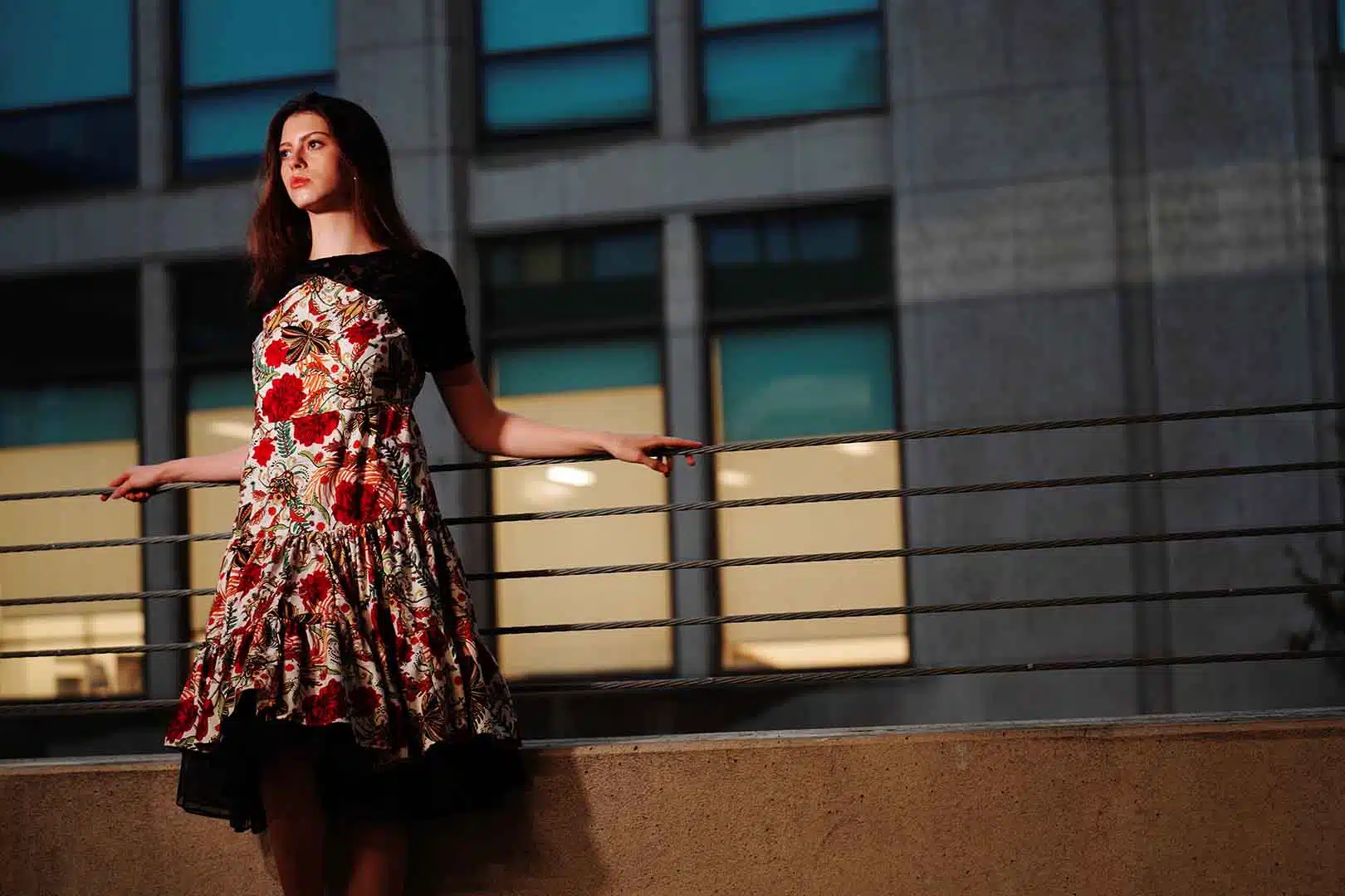 Fashion editorial: Flower among the concrete - CTfashionMag.com